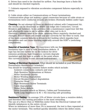 Checklist for Implementing an Electrical Preventative Maintenance Programme - RELIABILITY CONNECT®